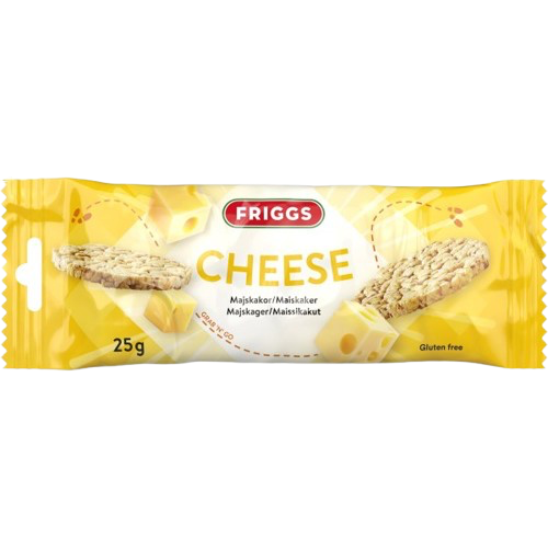 Friggs Snackpack - Ost - 25 gr - Snacks - Bolerosaft.dk